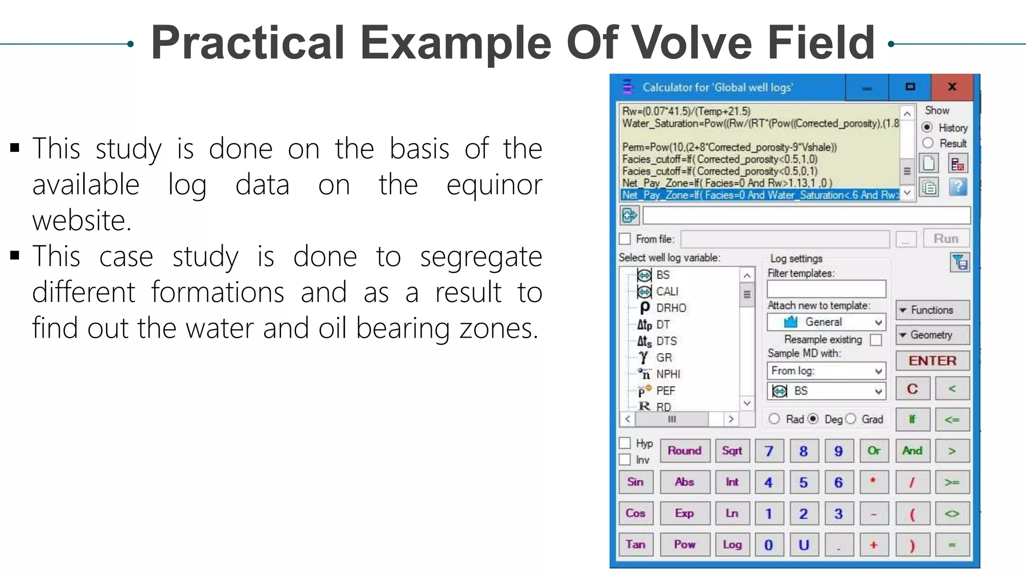 Neutron porosity log | PPTX