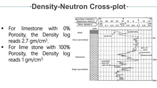 Neutron porosity log | PPTX