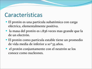 Neutron , proton, nucleo atomico | PPT