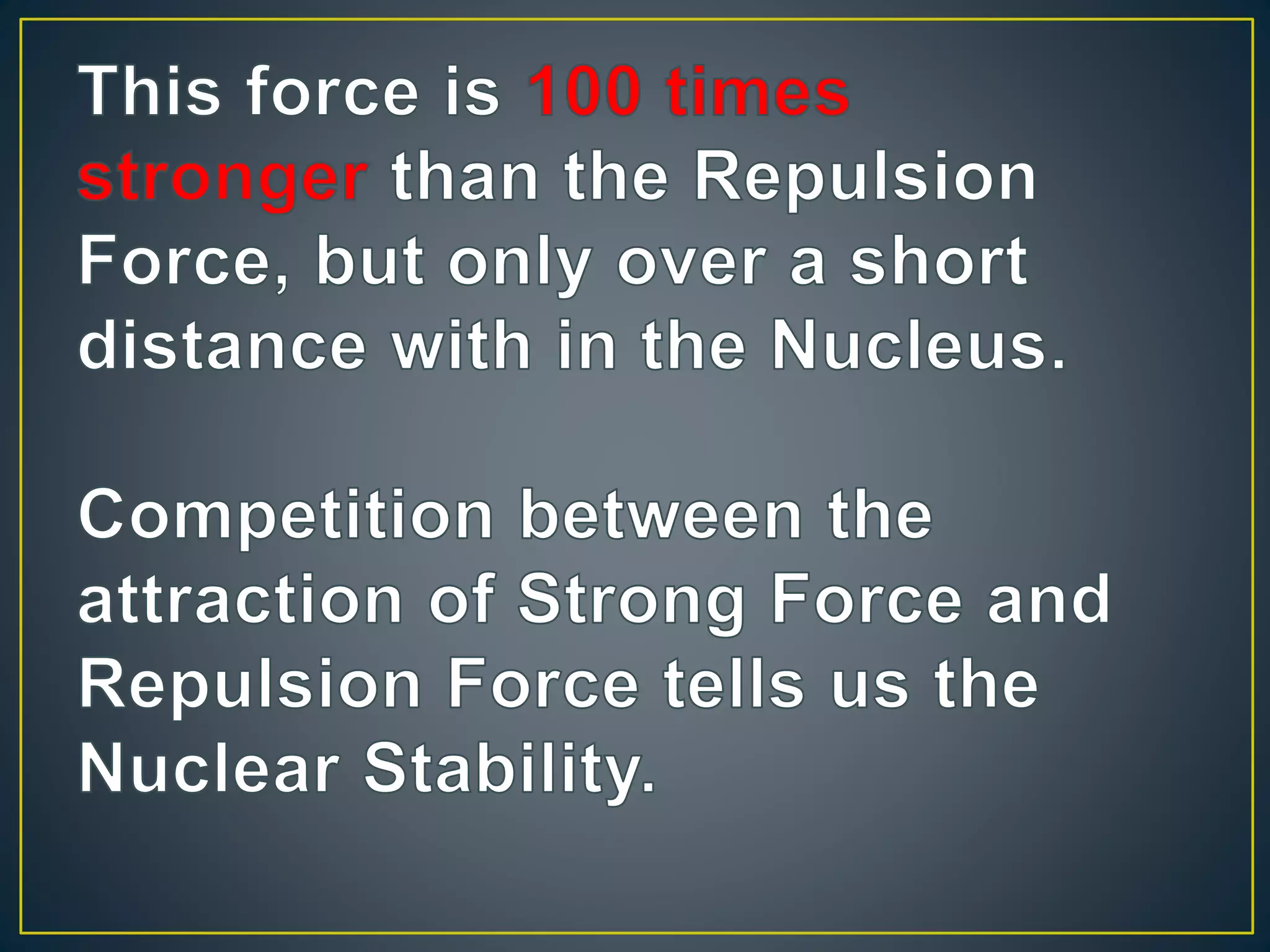 Neutron proton ratio and stability of band graph ppt | PPTX