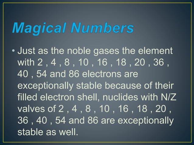 Neutron proton ratio and stability of band graph ppt | PPTX