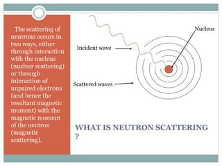 Neutron scattering from nanoparticles | PPTX