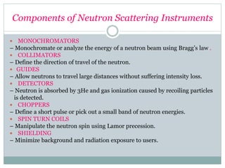 Neutron scattering from nanoparticles | PPTX