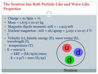 Neutron scattering from nanoparticles | PPTX