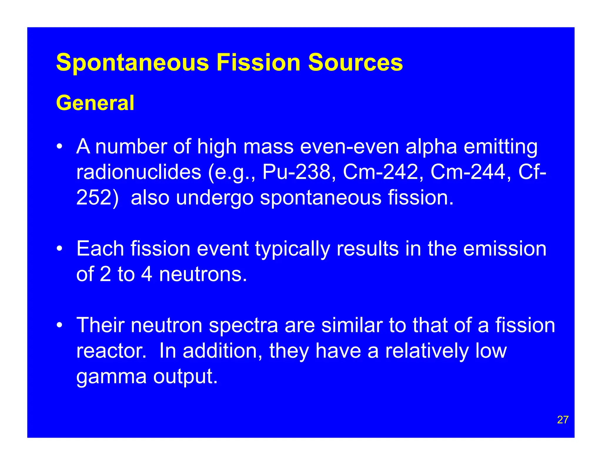 Introduction to neutron sourcec and their production | PDF