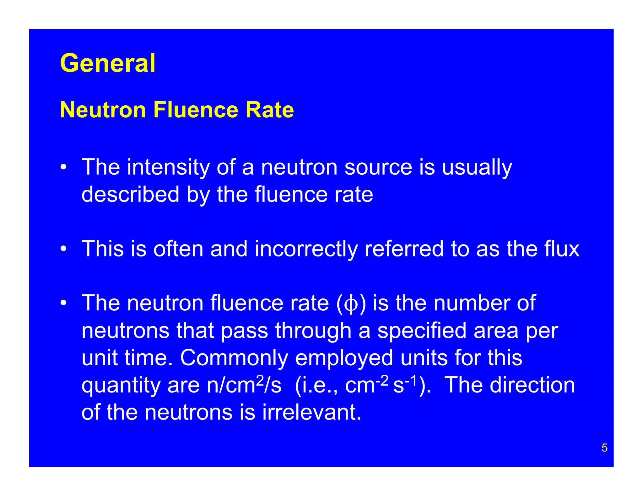 Introduction to neutron sourcec and their production | PDF