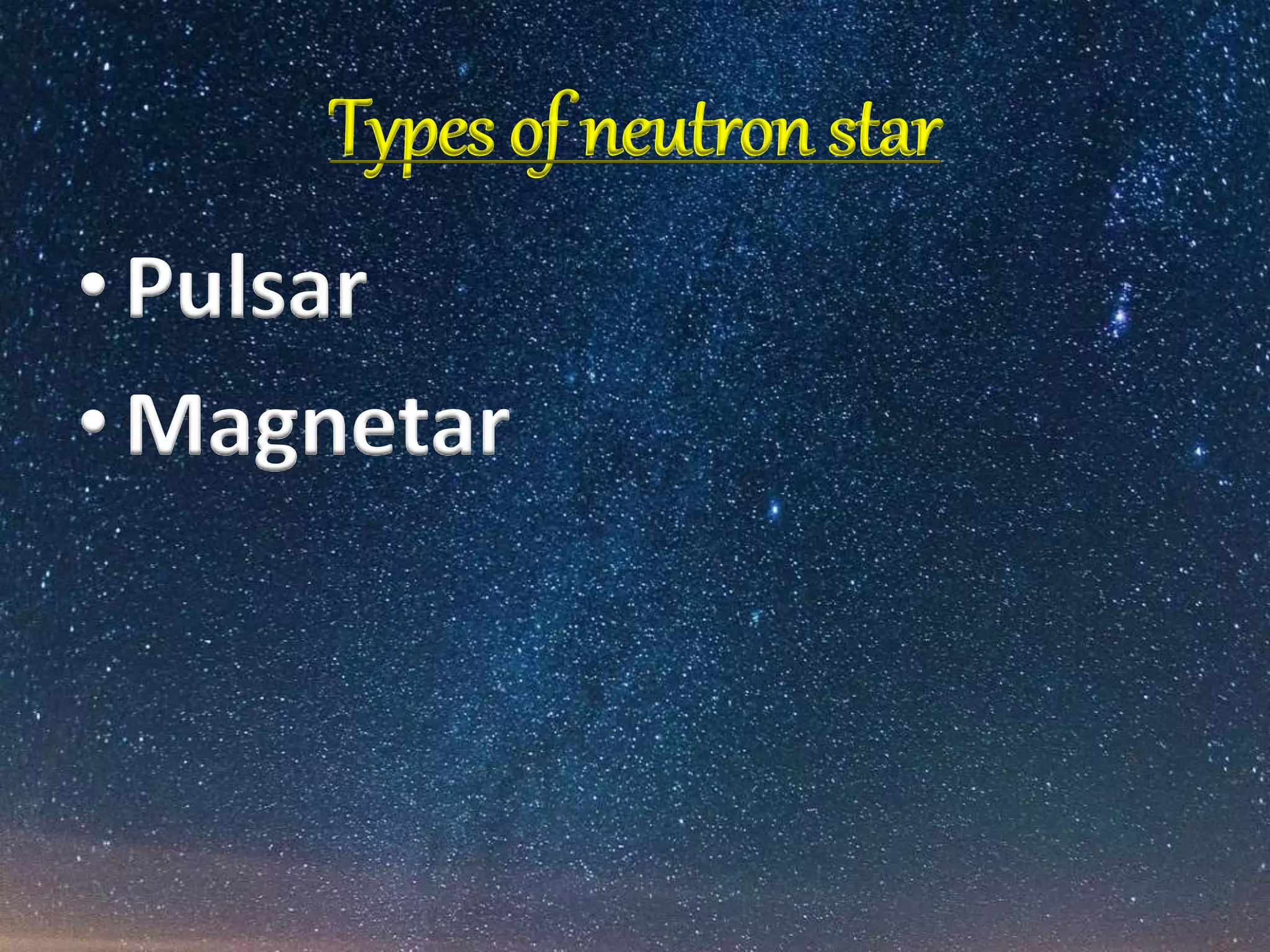 Neutron star | PPTX