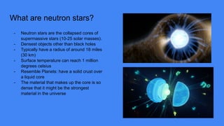 Neutron_Stars presentation Neutron_Stars presentation | PPT