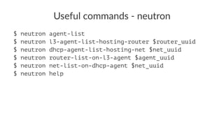 Weird things we've seen with OpenStack Neutron | PDF