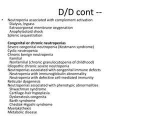 Neutropenia General Evaluation | PPTX