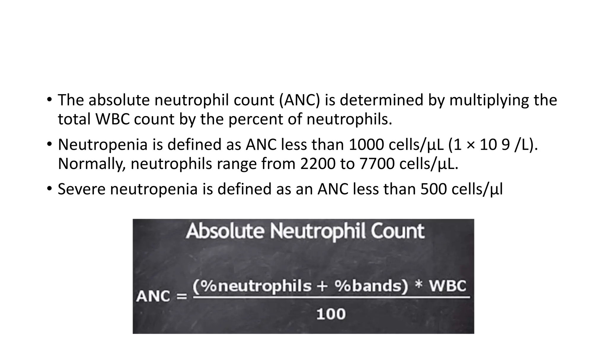 Neutropenia.pptx management , nursing management, patient education | PPTX