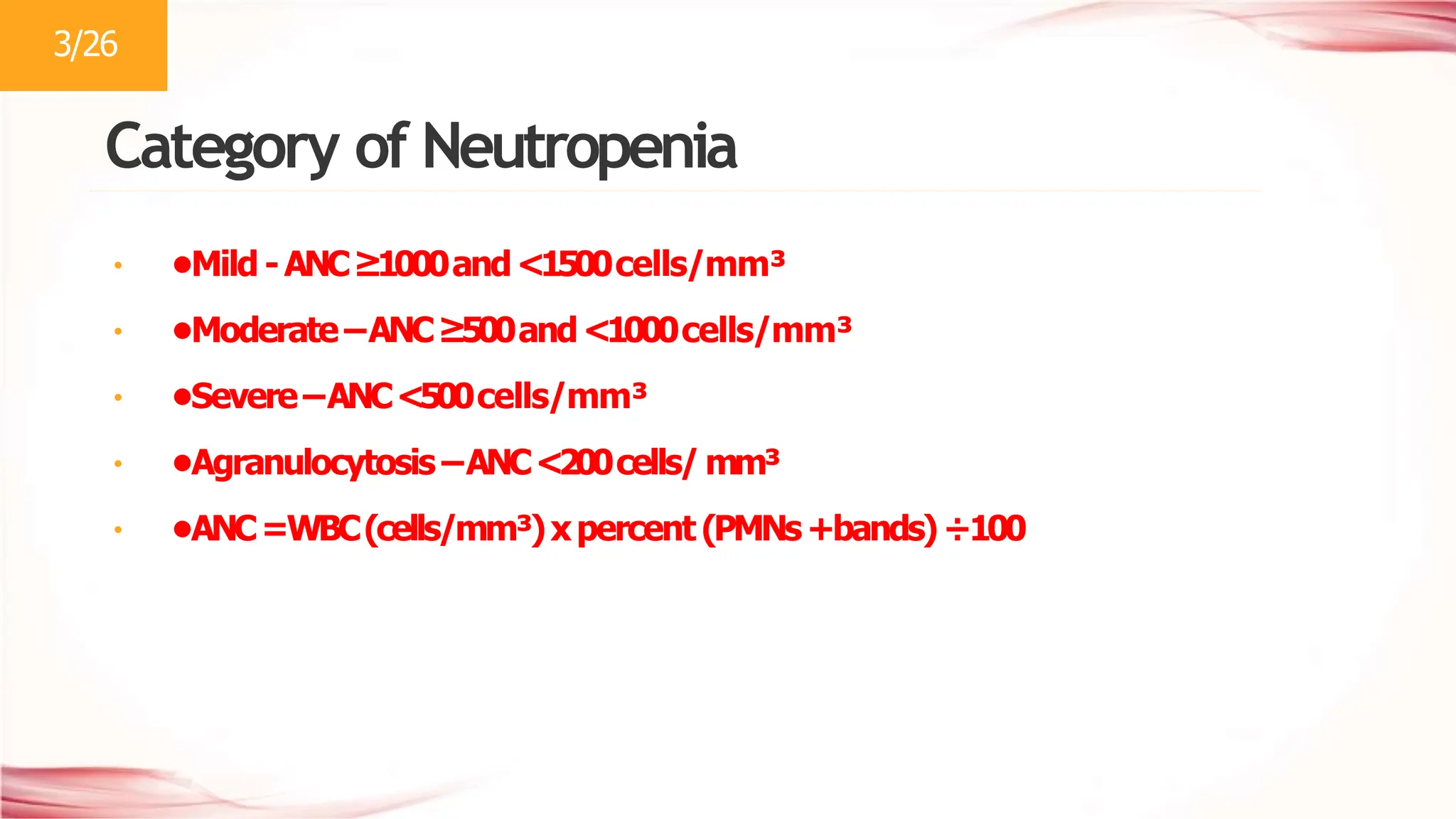 Neutropenia + Neutropenic Fever with it's management.pptx