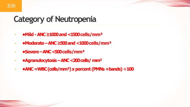 Neutropenia + Neutropenic Fever with it's management.pptx
