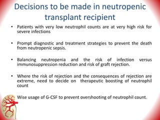 Neutropenia in kidney transplant recipient | PPT