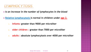 Neutropenia & Lymphopenia.ppt