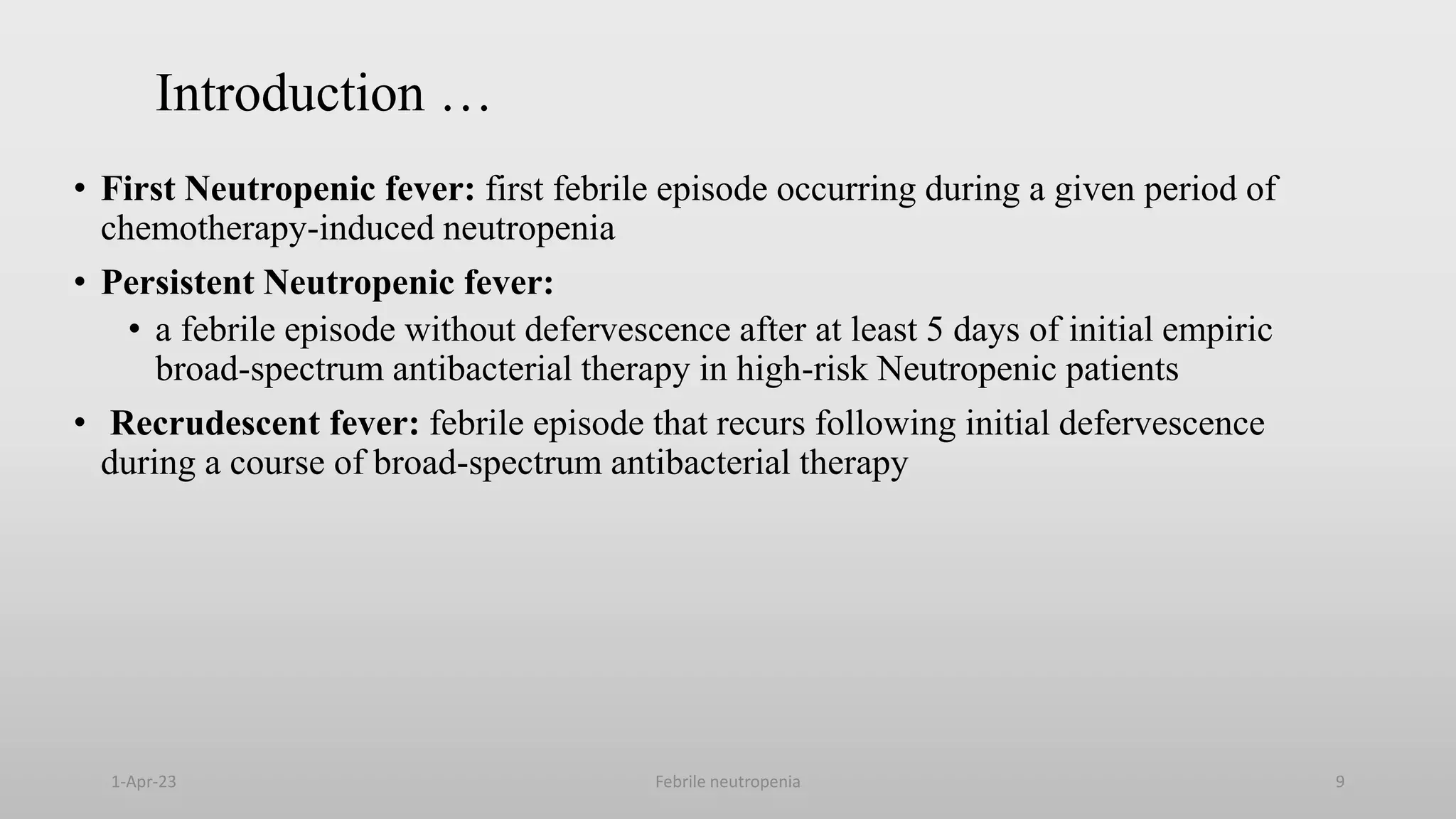 Neutropenic Fever.pptx