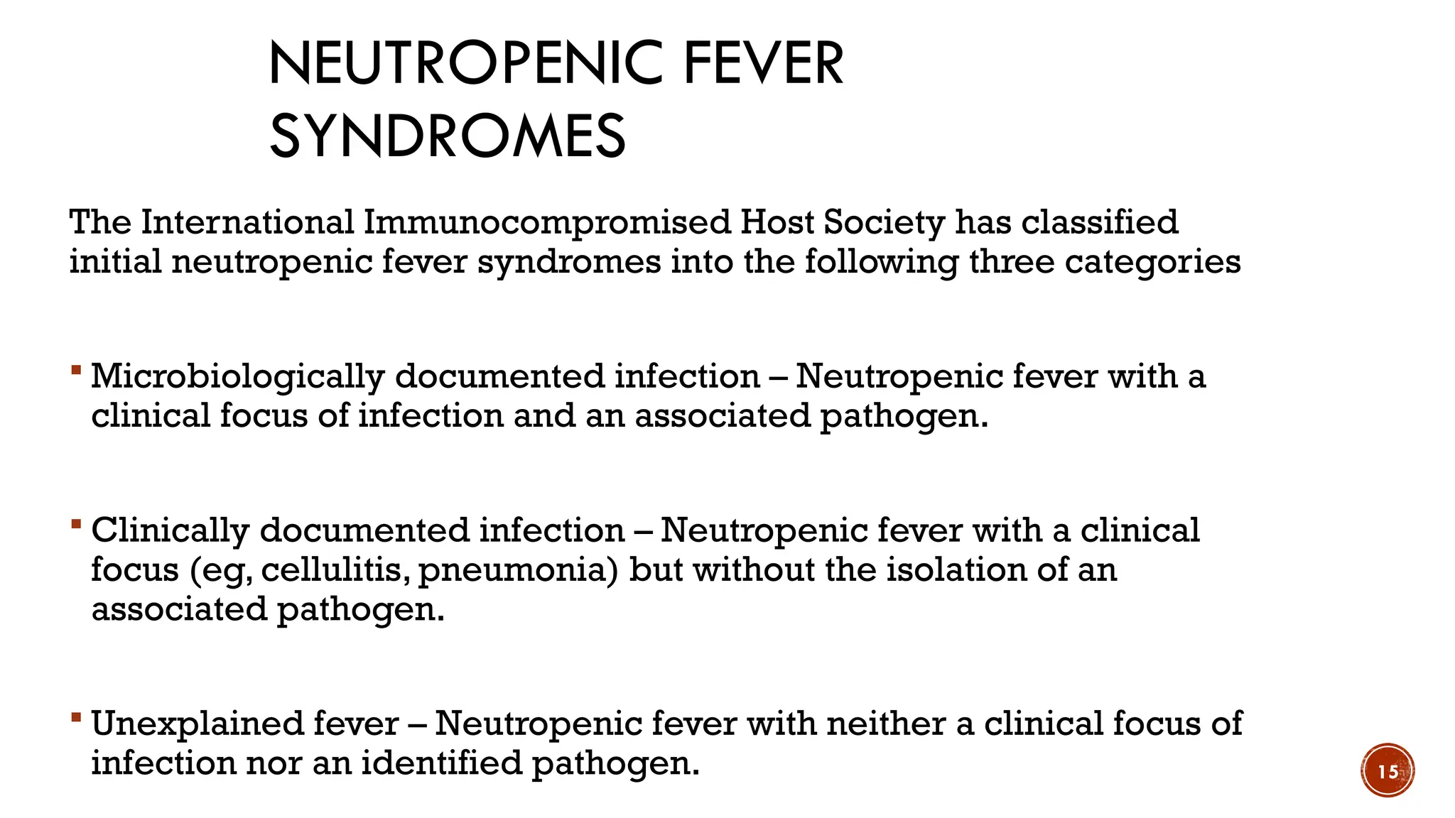 Neutropenic fever in adults and children | PPTX