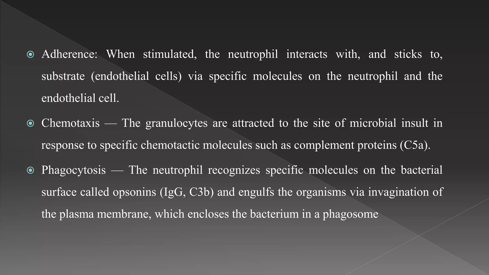 Neutrophil in health and disease | PPTX