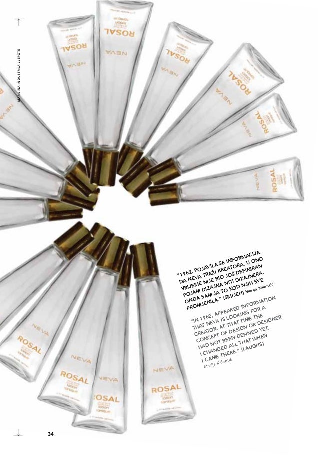 Neva Cosmetic Packaging Design 1963 - 1985