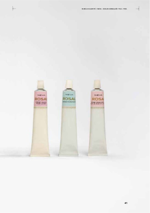 Neva Cosmetic Packaging Design 1963 - 1985