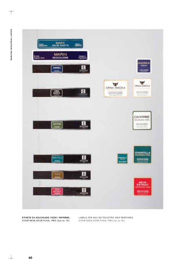 Neva Cosmetic Packaging Design 1963 - 1985