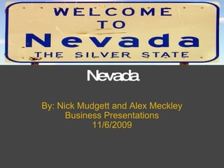 Nevada | PPT