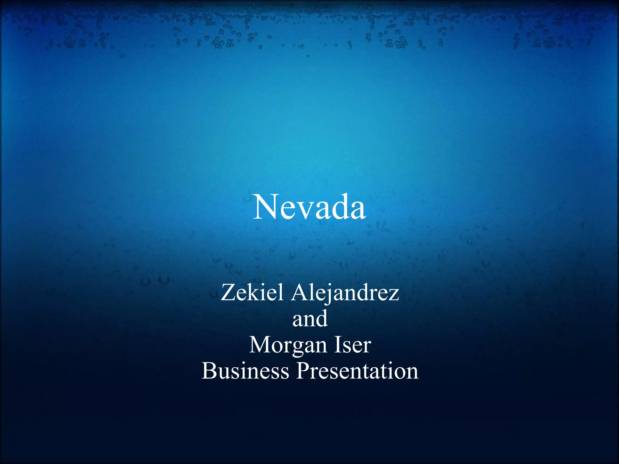 US State Presentation | PPT