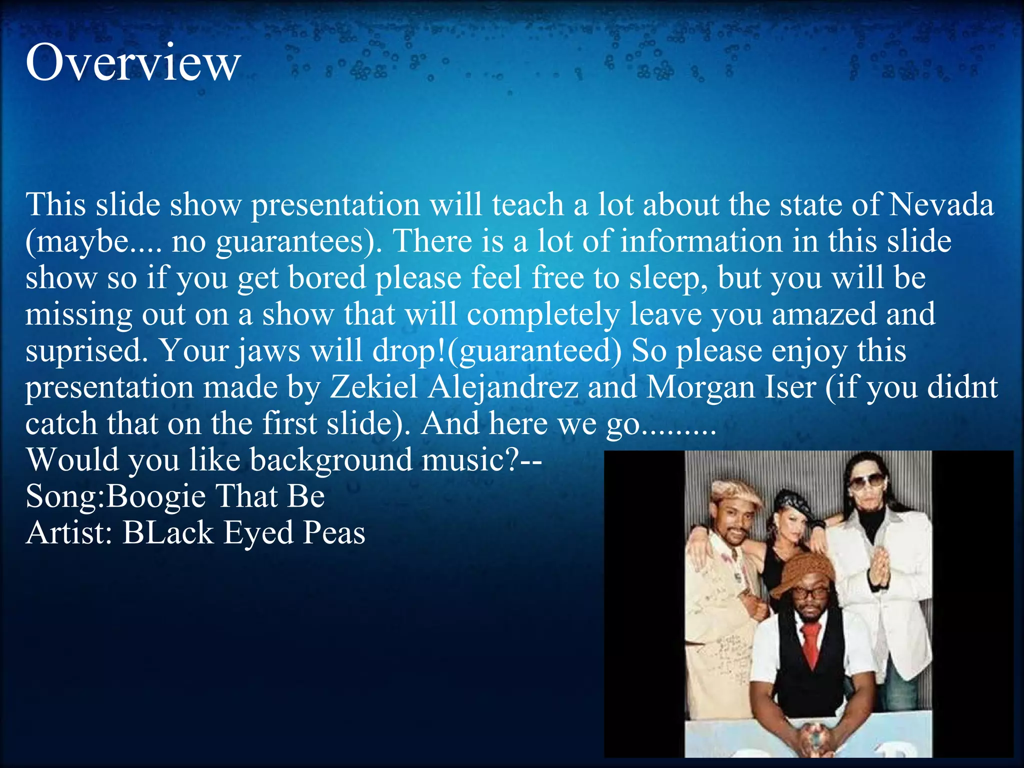 US State Presentation | PPT