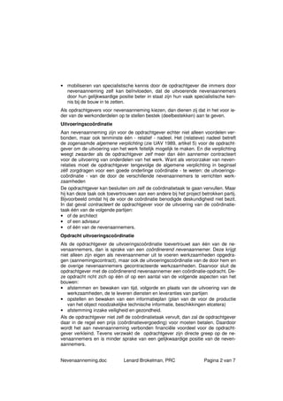 Nevenaanneming | PDF