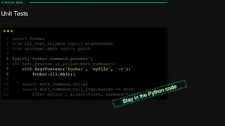 Python Summit 2022: Never Write Scripts Again | PPT