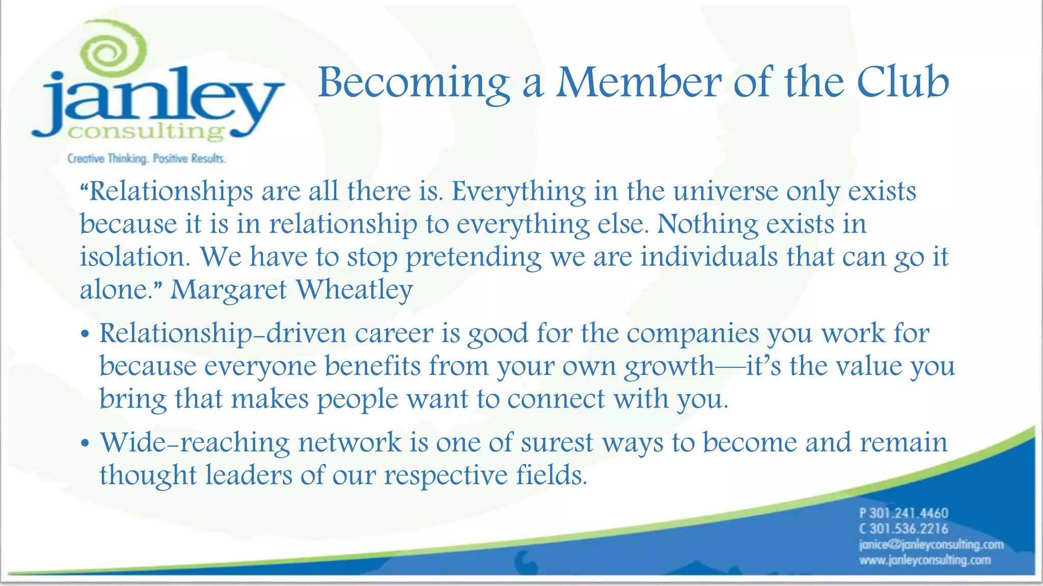 Never Eat Alone Workshop | PPTX