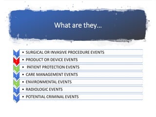 Never events - anesthesia | PPTX