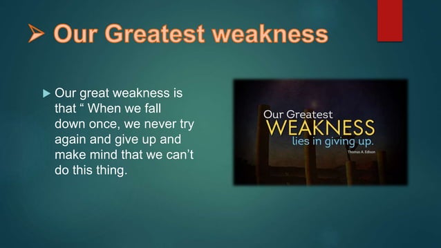 Never give up final presentation | PPTX