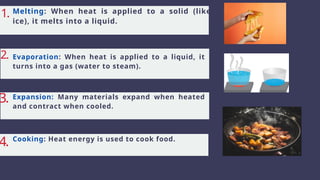 Energy- light and heat Elementary 3rd grade presentation | PPTX