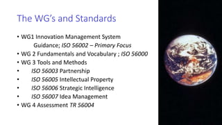 Never Miss An Opportunity: How ISO 56000 Enables an Innovative ...