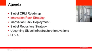 Never Upgrade Again With Siebel Innovation Packs | PDF