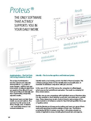 NETZSCH Nevio Instrument Series for THERMAL ANALYSIS | PDF