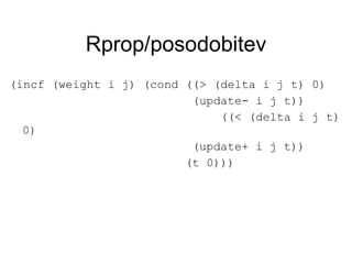 Nevronske mreže | PPT
