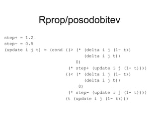 Nevronske mreže | PPT