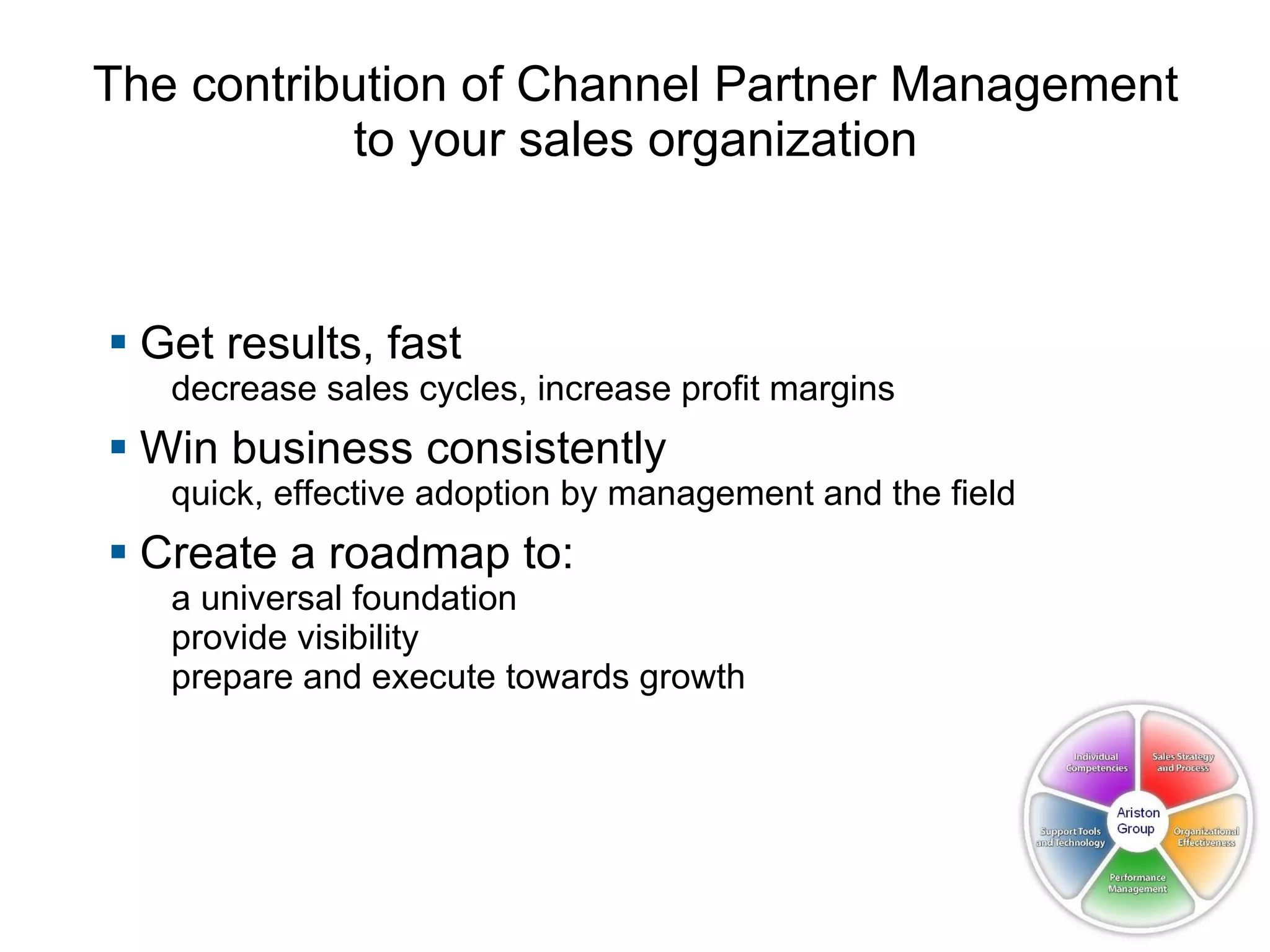 Channel Partner Management | PPT