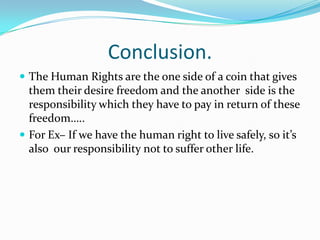 Human Rights | PPTX