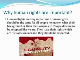 Human Rights | PPTX