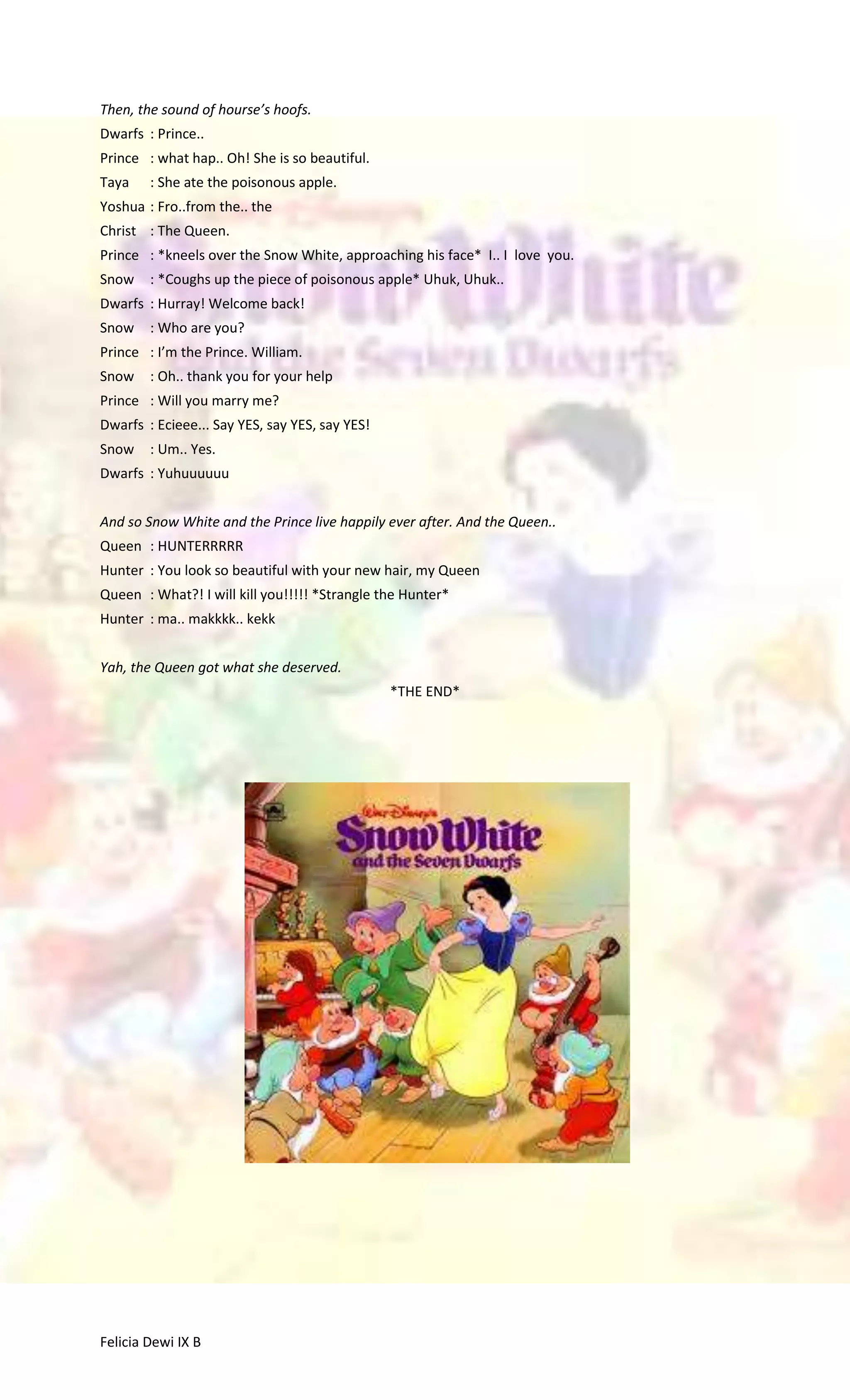 Snow White (Drama) | DOCX