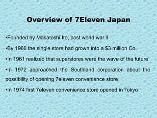 7 eleven Japan | PPTX