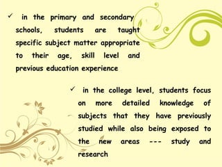 Multiple Functions of School | PPT