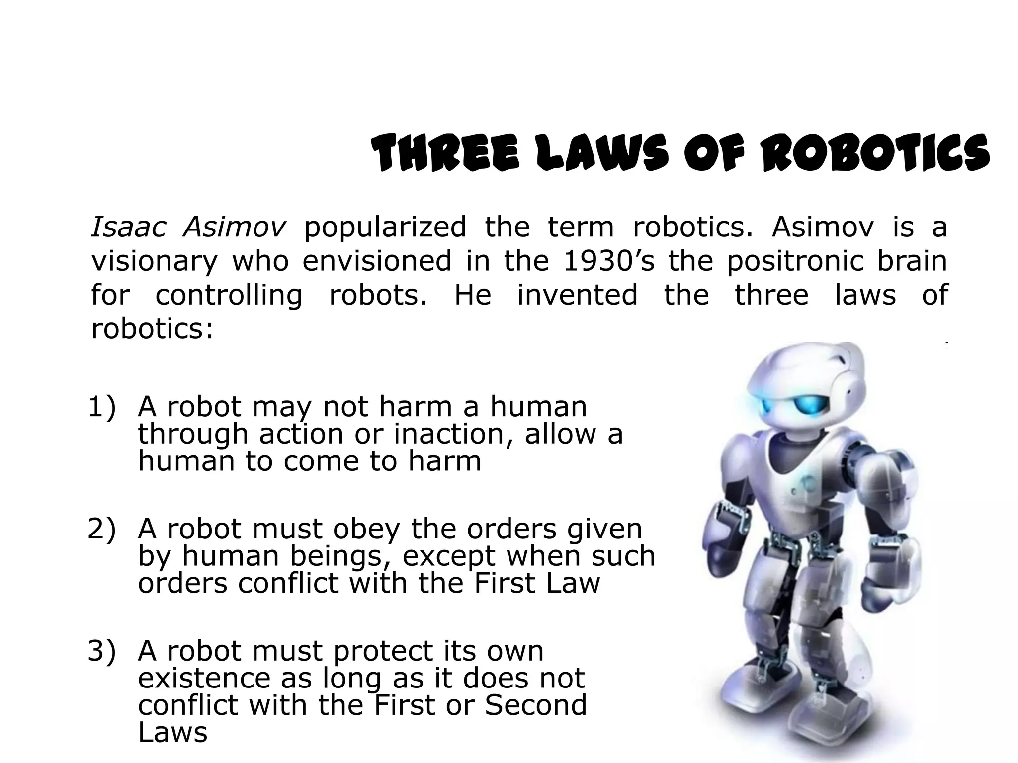 robotics and its components | PPSX