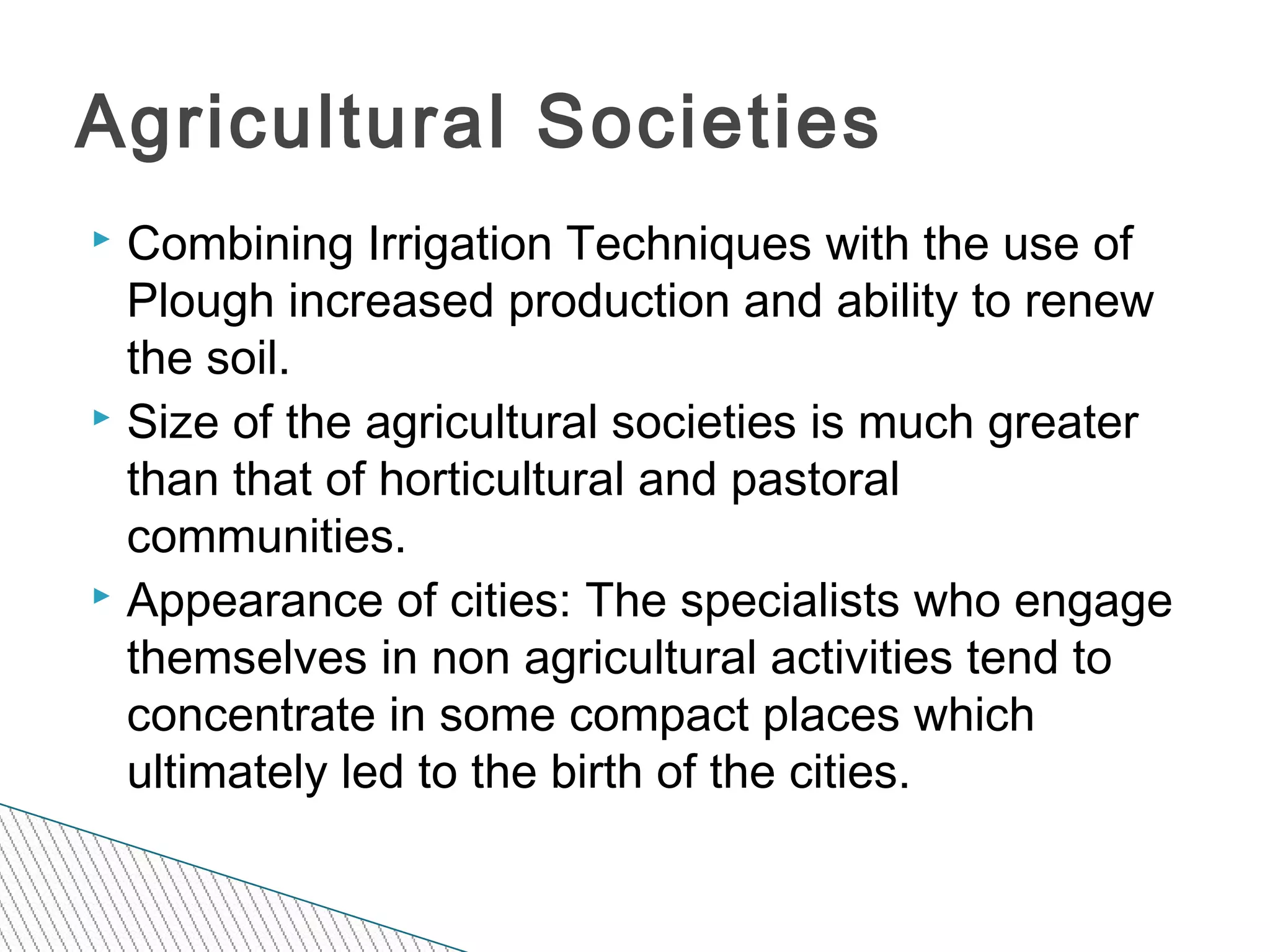 Types Of Societies | PPT