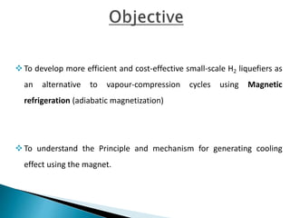 MAGNETIC REFRIGERATION | PPTX