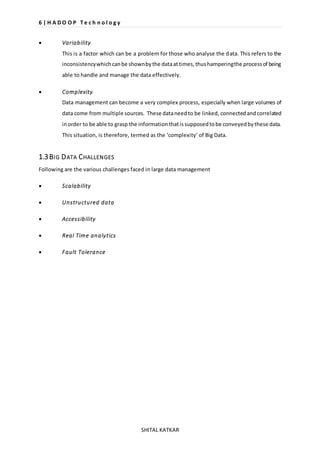 Big data processing using - Hadoop Technology | PDF