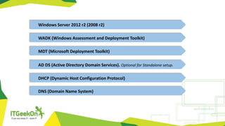 ITGeekON (Windows Deployment Services) | PPTX | Computing | Technology ...